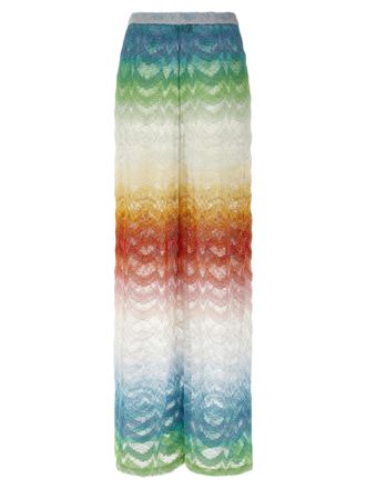 Missoni Womens Multicolor Viscose Flared Pants