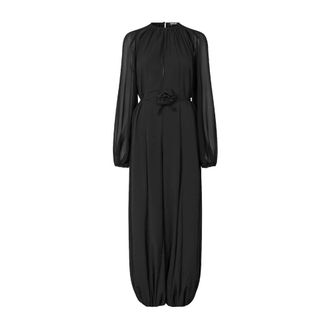 Rotate Balloon Leg Jumpsuit - - Jumpsuits & Playsuits - Damen - Schwarzk - S