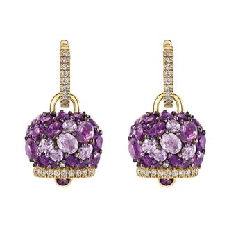 CHANTECLER Femme, Accessoires, Violet, Taille: ONE Size Earrings