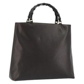 Gucci Pre-owned Vintage Hand Bag - - Pre-owned - Damen - Braun - ONE SIZE