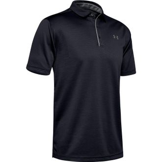 Under Armour Tech Poloshirt für Herren (Schwarz/Graphit)
