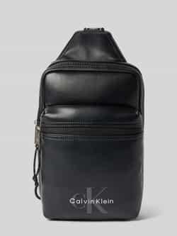 Calvin Klein Herren Umh&auml;ngetasche mit Label-Pr&auml;gung