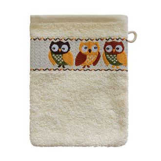 Dyckhoff EULE DT HT GT WH 4 Farben *NEU* (Waschhandschuh 16 x 21 cm, natur)