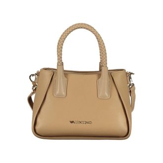 Mario Valentino Mario Valentino Beiger Polyurethan Damenhandtasche mit Griffen und Schultergurt