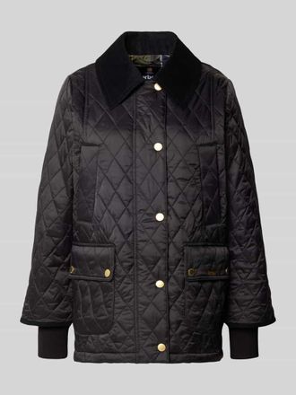 Barbour Regular Fit Steppjacke mit Samtkragen Modell BEADNELL