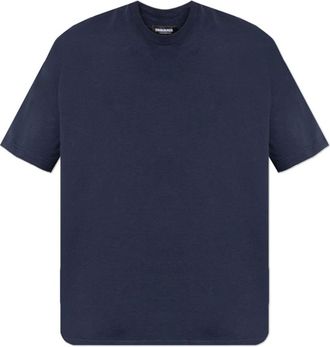 Dsquared2 Homme, Tops, Bleu, Taille: XL T-shirt Underwear avec col rond