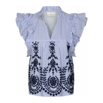 Neo Noir Damen, Blusen & Hemden, Blau, 2XLGr&ouml;&szlig;e