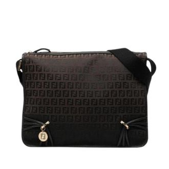 Fendi Pre-owned Canvas Umh&auml;ngetasche - - Pre-owned - Damen - Braun - ONE SIZE
