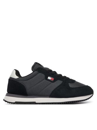 Tommy Jeans Sneakers Tj Runner Flag Mix EM0EM01774 Schwarz