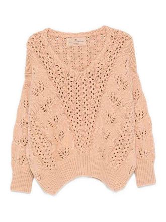 Ermanno Scervino Pull Col Rond - Noir