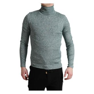 Dolce & Gabbana Pullover Sweater - - Knitwear - Herren - Gr&uuml;n - M
