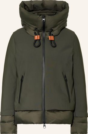 Gil Bret Steppjacke Im Materialmix gruen