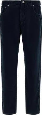 Brunello Cucinelli Casual Hose - Blau
