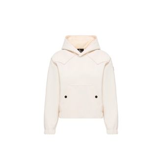 Moncler Moncler Interlock Hoodie, Women, White, Size: Xxs