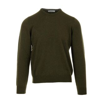 Gran Sasso Gr&uuml;ner Pullover Paricollo - - Knitwear - Herren - Gr&uuml;n - XL
