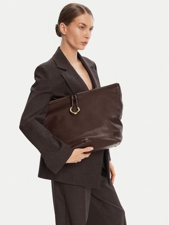 Coccinelle Handtasche Bag Smoth L E1 T1F 11 01 01 Braun