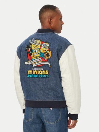 Guess Bomberjacke 183630 Blau Classic Fit