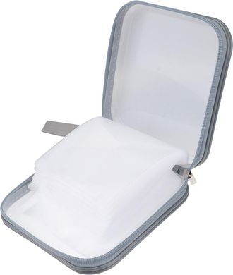 SOLUSTRE Transparente Cd Tasche Fächer Cd DVD Vcd Organizer Hartplastik Aufbewahrungstasche Mit Reißverschluss Schutz Vor Kratzern Und Feuchtigkeit