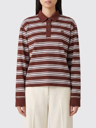 Rag & Bone Lang&auml;rmeliges, gestreiftes Baumwoll-Polo mit gesticktem Brustlogo