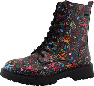Tom Tailor Tom Tailor Damen 1590100003 Stiefelette, Black-Multi, 41 EU