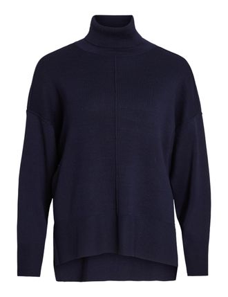 Vila Viostria Rollneck L/S Knit Top-Noos