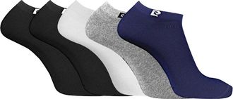 Pierre Cardin Socquettes coton peign&eacute; Lot de 5