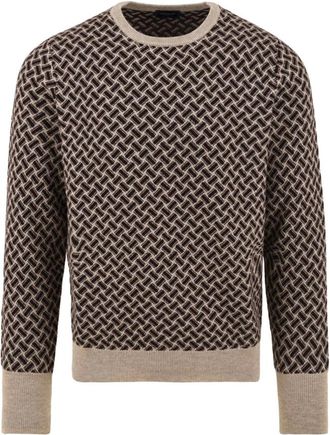Drumohr Pull Biscottino - Homme - Pulls - Beige - Taille: L