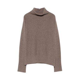 D.exterior Rollkragenpullover - - Knitwear - Damen - Braun - L