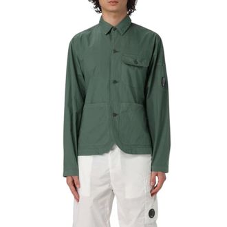 C.P. Company C.p. Company, Homme, Chemises, Vert, Taille: L Chemise de travail en popeline