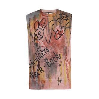 Vivienne Westwood &Auml;rmellose Strickweste - - Knitwear - Herren - Braun - S