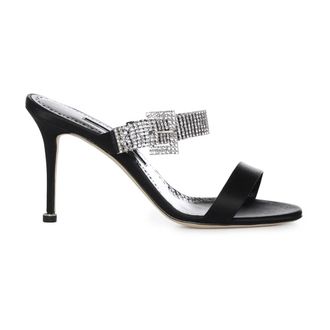 Manolo Blahnik Heeled Mules - - Shoes - Damen - Schwarzk - 38 EU