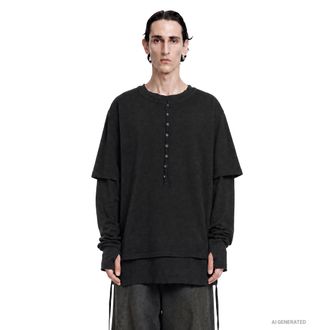 Andrea Ya'aqov Double Layer Serafino Top