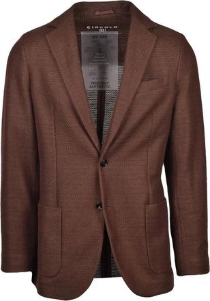 Circolo 1901 Homme, Vestes, Brun, Taille: M Blazer sfiancato