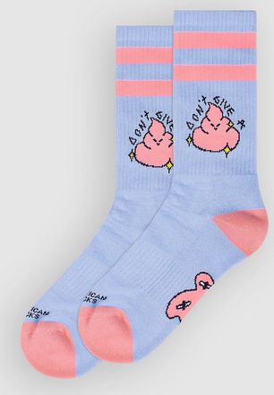 American Socks DonT Give A Shit - Mid High Socken blue
