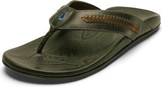 Olukai Mea Ola Mano pour homme, Mustang/Tan, 44.5 EU