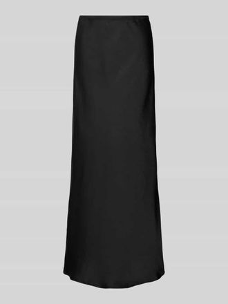 Neo Noir Maxirock aus Satin Modell Vicky