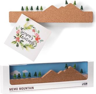 Monkey Business Tableau en li&egrave;ge avec punaises en forme darbre/Sc&egrave;ne de montagne pour &eacute;pingler des rappels et des m&eacute;mentos/Tableau daffichage mignon en ext&eacute;rieur/Mont