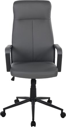 Duo Collection Chefsessel Bürostuhl Drehstuhl Conrad | Kunstleder dunkelgrau | vielseitige Funktionen