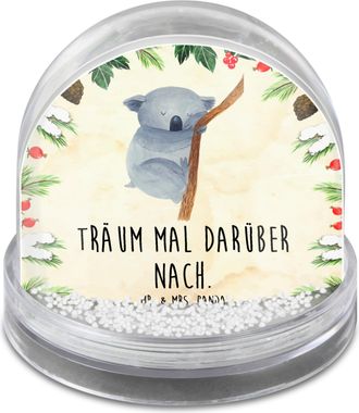 Mr. & Mrs. Panda Weihnachtskugel Koalab&auml;r - Geschenk, Schneekugel, Lustige Spr&uuml;che, Traumland, Schlafzimmer, Koala, Tr&auml;umen, Gro&szlig;e, Weihnachts, Weihnachten, B&auml;r, schla