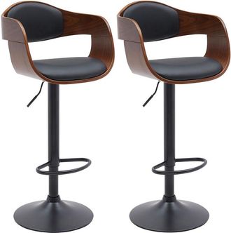Clp 2er Set Barhocker Kingston b Kunstleder
