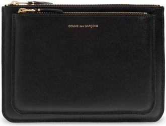 Comme Des Gar&ccedil;ons Pochette en cuir noir - unisex - Accessoires - Noir - Taille: ONE Size
