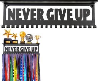 Generic Medaillenaufh&auml;nger Und Troph&auml;enregal - Wandaufh&auml;nger F&uuml;r Rennmedaillen, Wiederverwendbarer Medaillenaufh&auml;nger F&uuml;r - Und -Medaillen