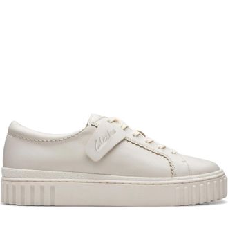 Clarks Beige Freizeit-Sneakers f&uuml;r Frauen - - Shoes - Damen - Beige - 38 EU