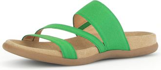 Gabor Damen Pantoletten, Frauen Slipper,Best Fitting,Gartenschuhe,Sommerschuhe,sommerclogs,Sandalen,Freizeitschuhe,Slides,Verde,41 EU / 7.5 UK