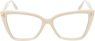 Tom Ford unisex, Accessoires, Beige, Taille: 55 MM Monture optique