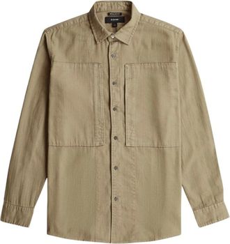G-Star Homme, Chemises, Beige, Taille: L Panelled Pocket Regular Shirt