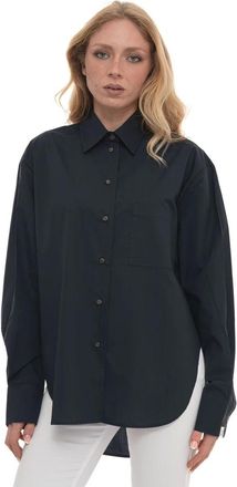 Peuterey Femme, Blouses et Chemises, Bleu, Taille: 38 FR Buller CO 01 Long blouse