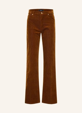 7 For All Mankind Cordhose Stovepipe braun