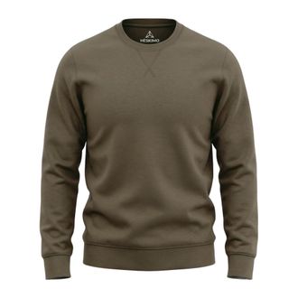 H&egrave;SKIMO Giricollo Interlock - - Sweatshirts & Hoodies - Herren - Braun - 2XL
