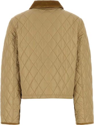 Burberry Quilted Nylon Jacket - Beige